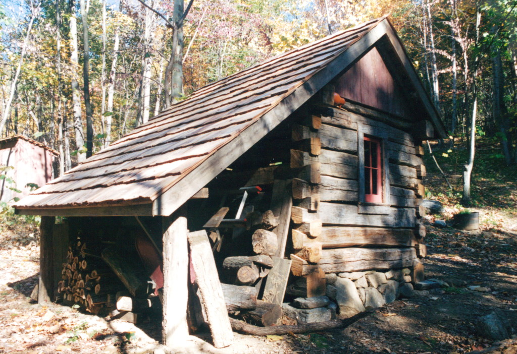 Part Seven of... Building a rustic cabin - Handmade Houses with Noah ...
