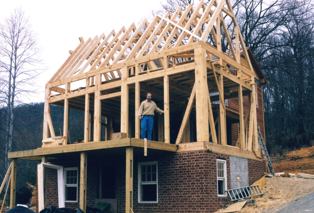Locally cut, crafted, and assembled on site - Handmade Houses with Noah ...