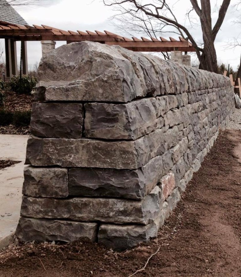 New stone wall - Handmade Houses with Noah Bradley